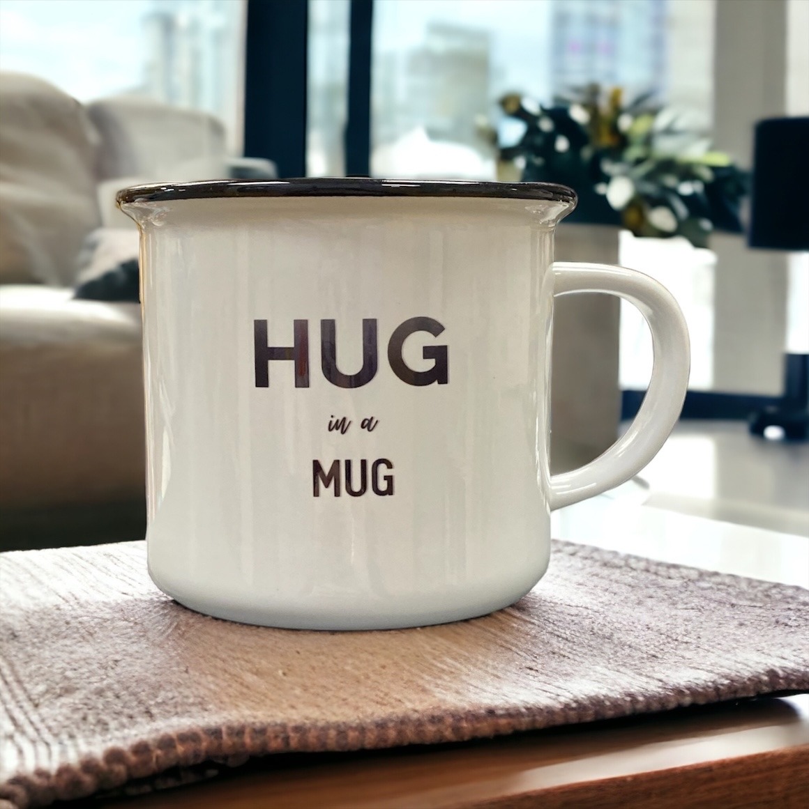 Hug in a Mug Ceramic Camping Mug - Families and Babies (FAB)